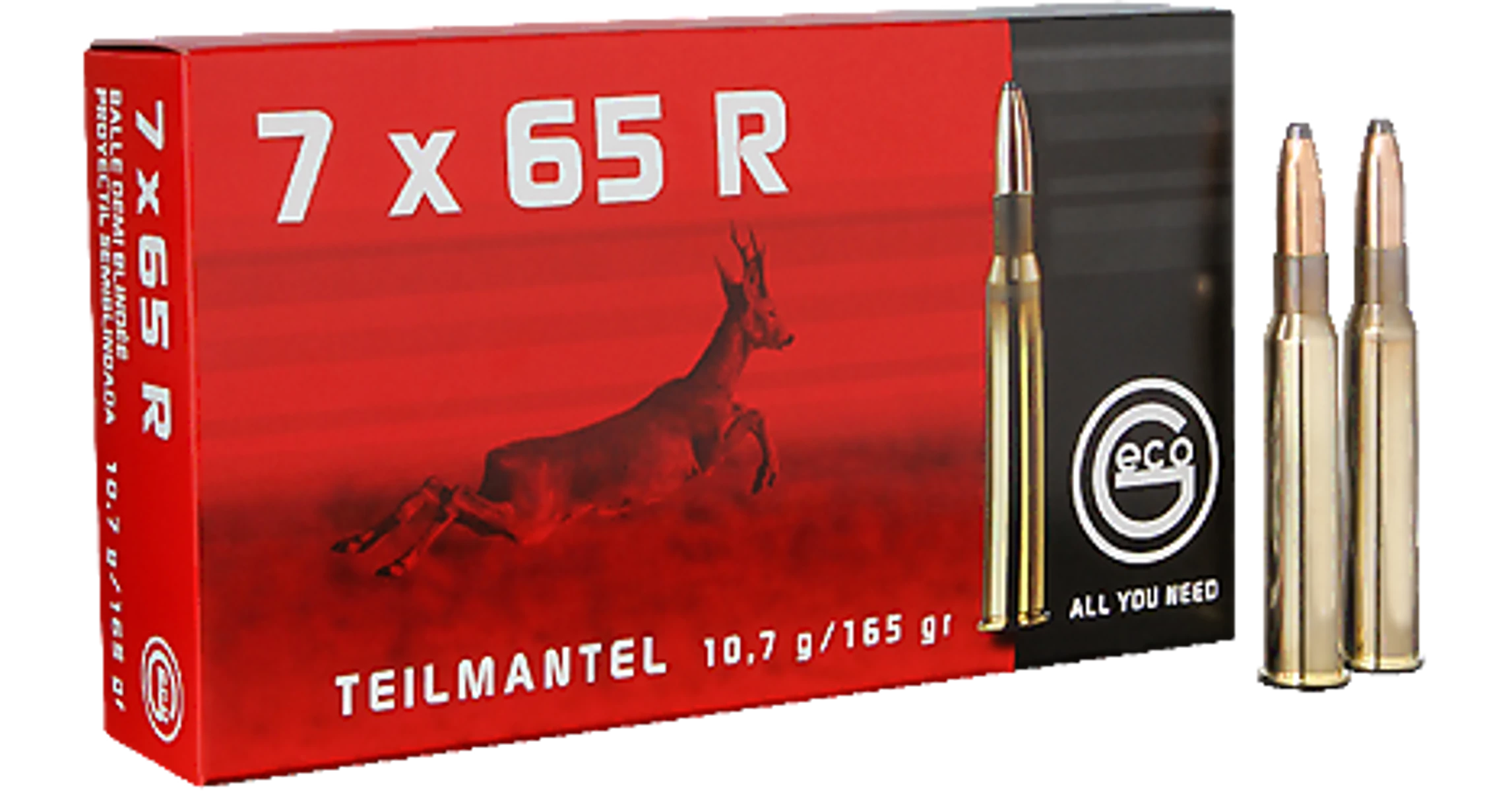 Geco - 7x65R - Teilmantel - 10,7 g